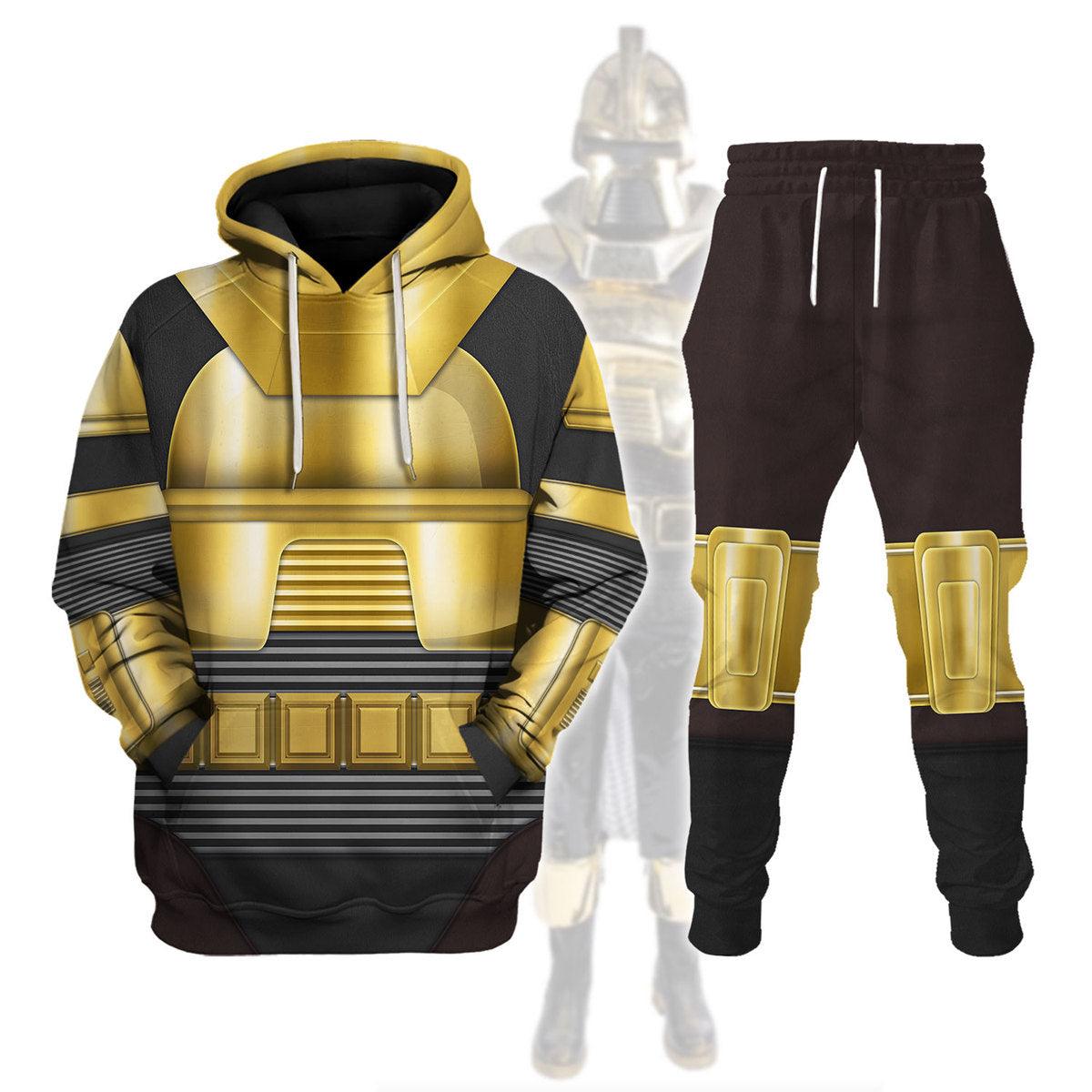 1978 Cylon Gold Costumes on Display T-shirt Hoodie Sweatpants Apparel ...