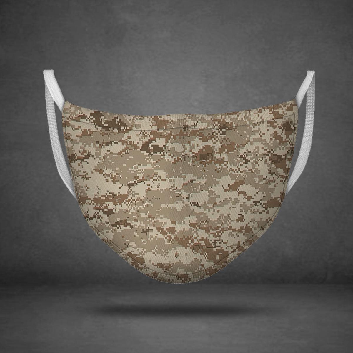 American Navy Working Uniform (NWU) Type II Camo Face Mask – CustomsPig