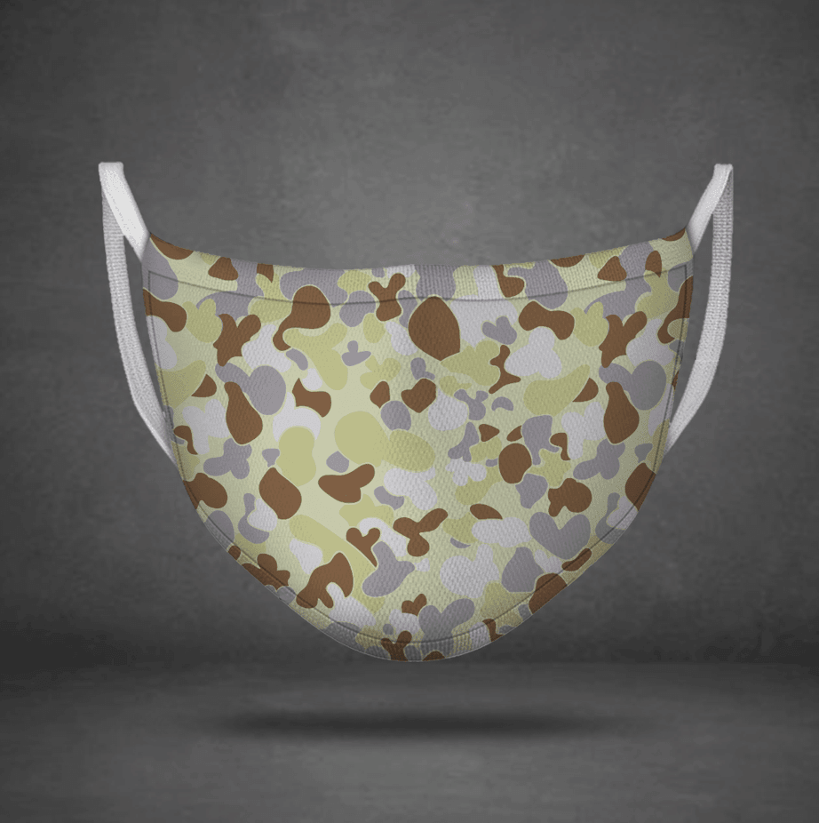 Australian Disruptive Pattern Desert Uniform Face Mask – CustomsPig