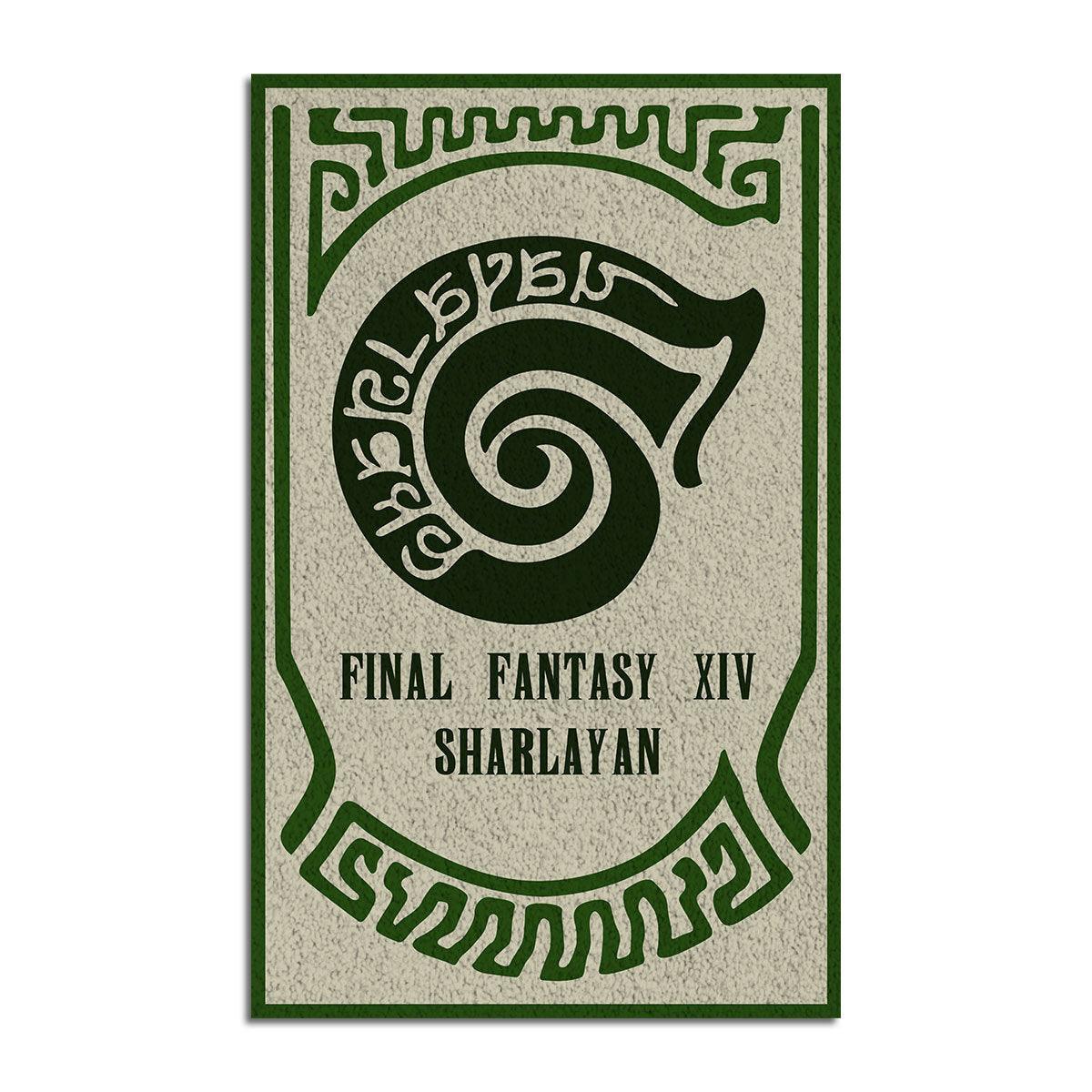 Final Fantasy XIV Sharlayan Rug – CustomsPig