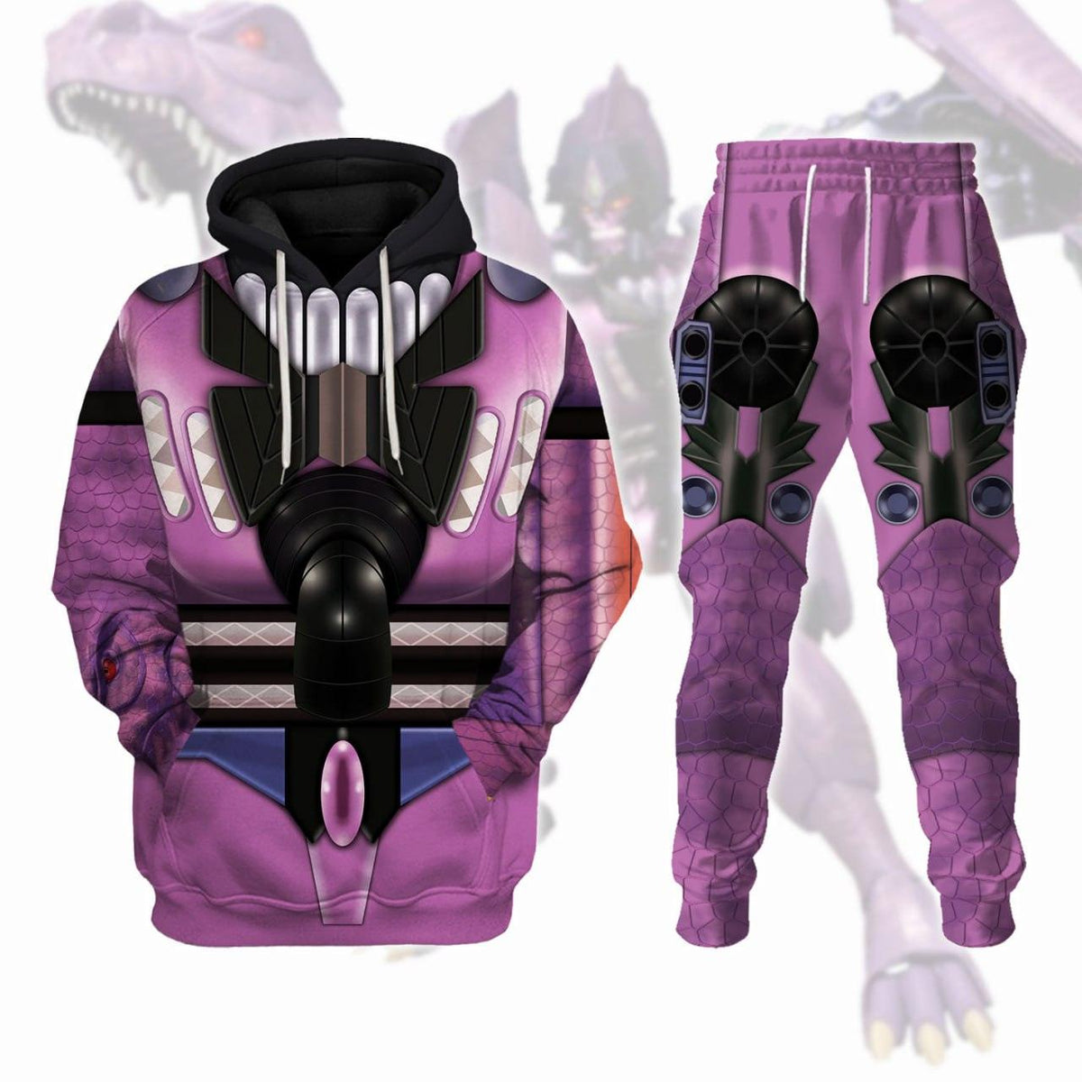 CustomsPig Megatron Beast Wars Costume Cosplay Hoodie Tracksuit