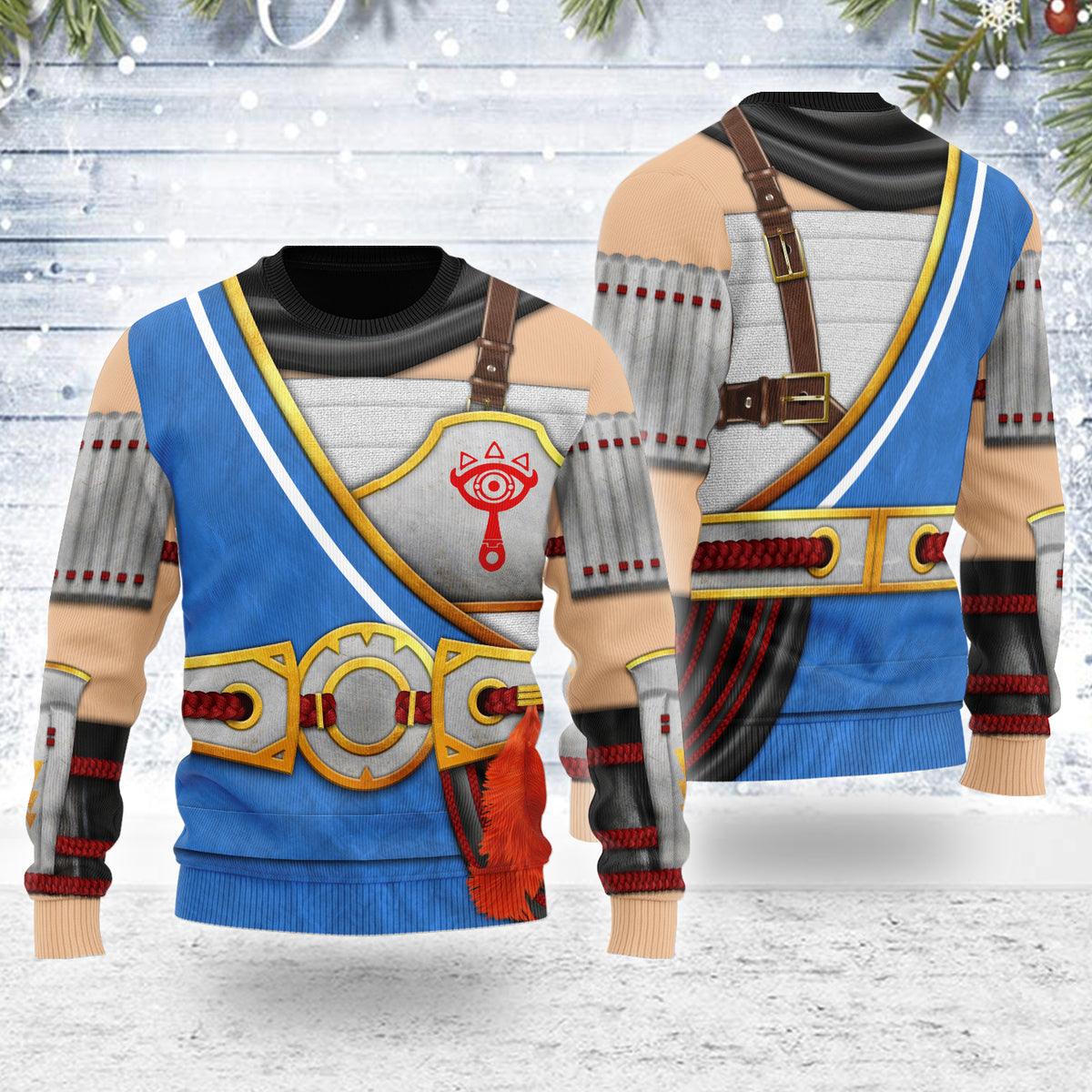 Impa Armor Themed Costume Unisex Christmas Wool Sweater – CustomsPig