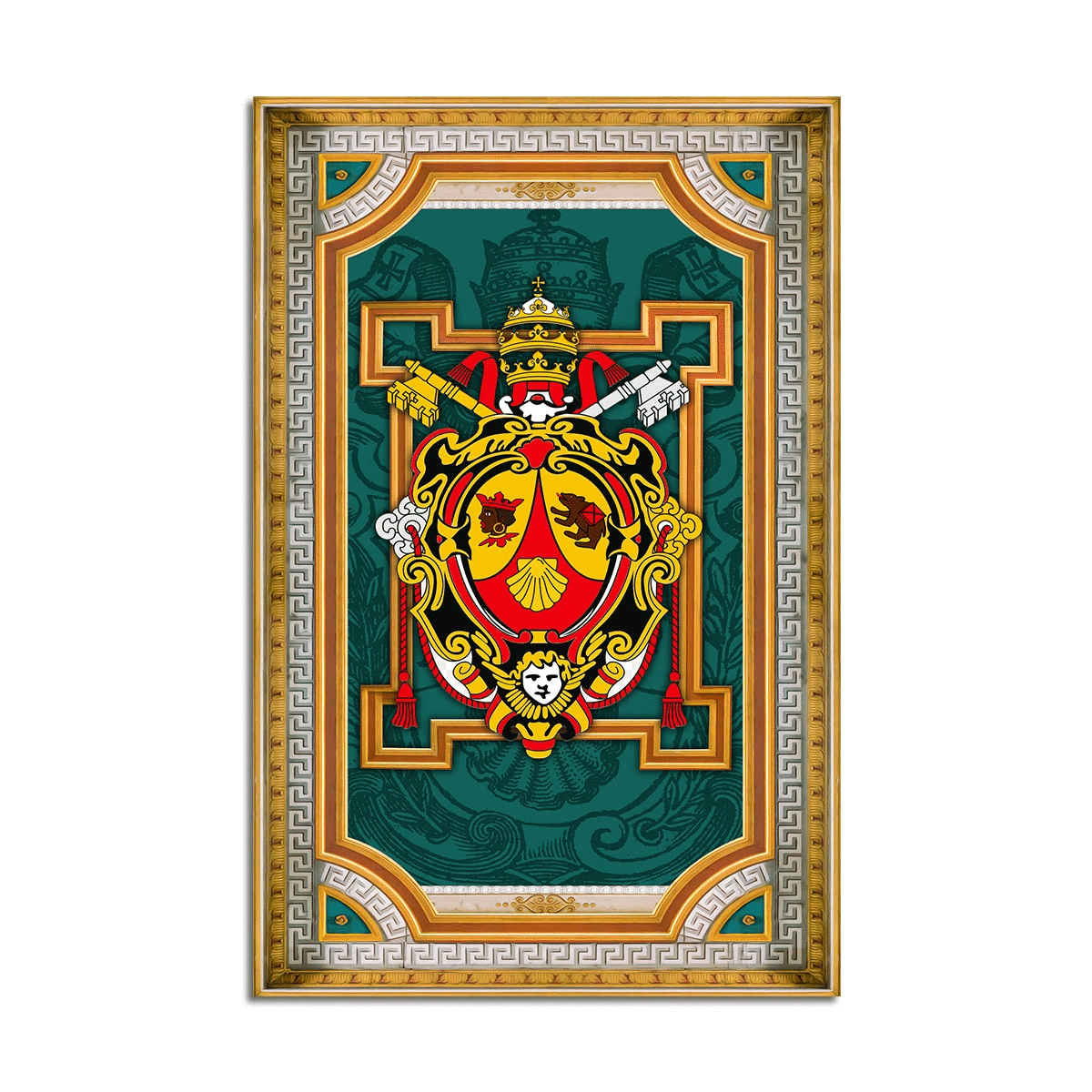 Key Of Pope Benedict XVI Rug – CustomsPig