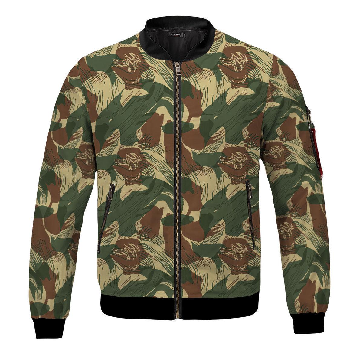 Rhodesian Brushstroke Rhodesian Security Forces 1965 Camo Pattern Bomb ...